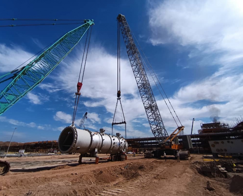 Dehloran Petrochemical - جرثقیل امیرکبیر